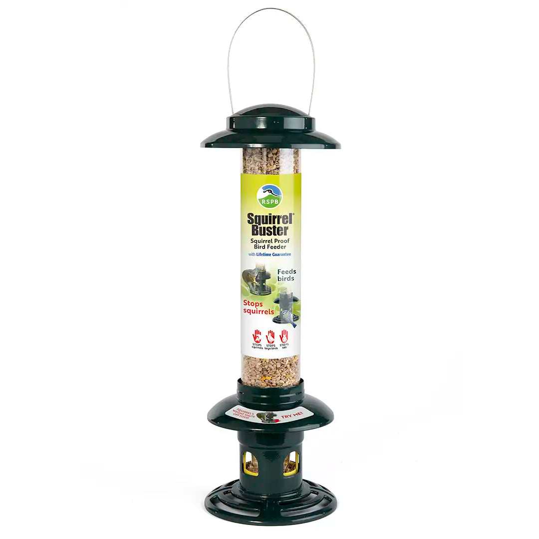 RSPB Squirrel Buster Evolution – Hygienic Squirrel-Proof Bird Feeder