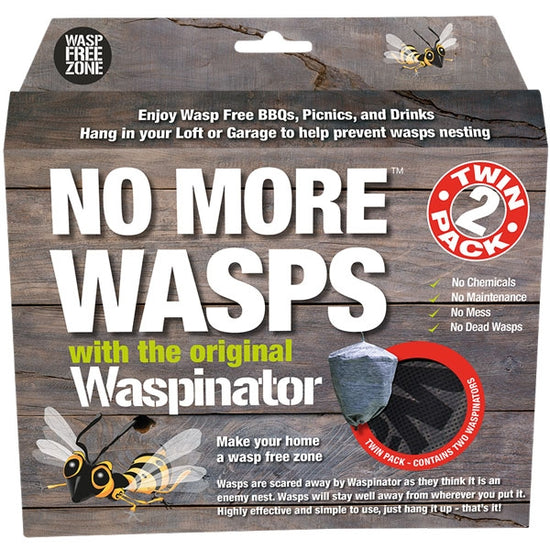 Waspinator™ Wasp Deterrent Twin Pack - Ark Wildlife UK